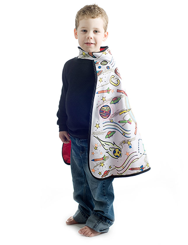 Color Me Cape - Rocket Man - - Fat Brain Toys