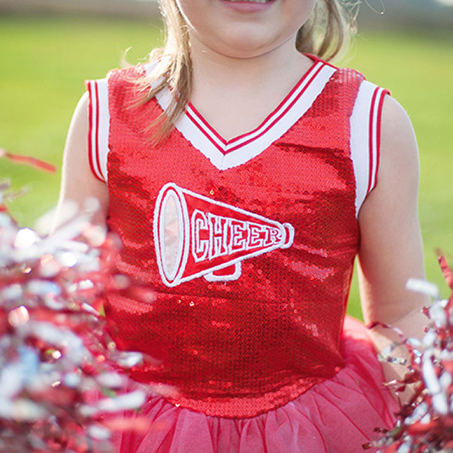 Red Cheerleader Dress - - Fat Brain Toys