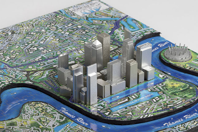 4D Cityscape Puzzle - London - - Fat Brain Toys