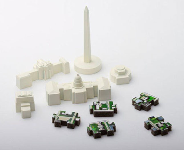 4D Cityscape Puzzle - Washington DC - - Fat Brain Toys