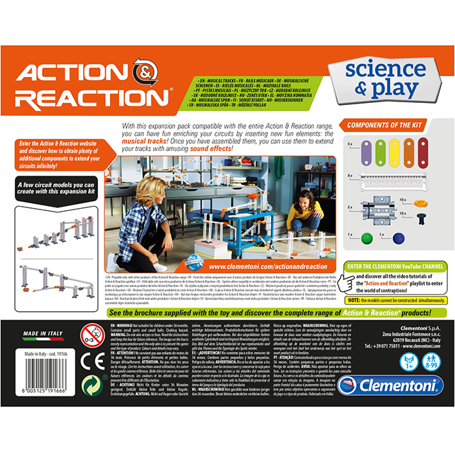 Action & Reaction Musical Tracks - - Fat Brain Toys