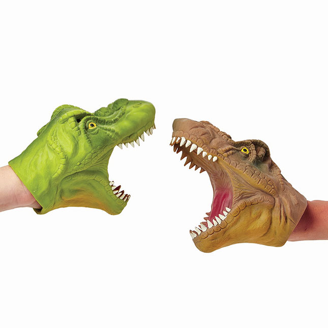 Rawr! T-Rex Hand Puppet - - Fat Brain Toys