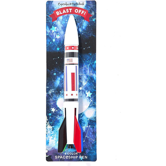 Spaceship 4 Color Pen - - Fat Brain Toys