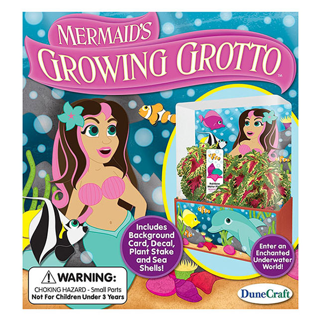 Mermaid's Growing Grotto Terrarium - - Fat Brain Toys