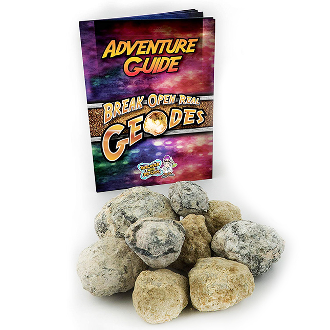 Discover with Dr. Cool Break Open Real Geodes Starter Science Kit