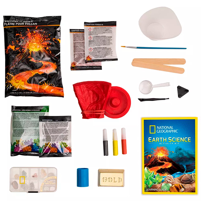 National Geographic Earth Science Activity Kit - Best for 8 year olds