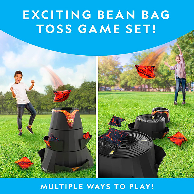 National Geographic Volcano Bean Bag Toss - Best for Ages 3 to 12