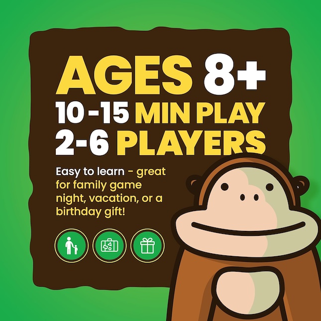 800 Pound Gorilla Card Game - Best Games for Ages 8 to 12