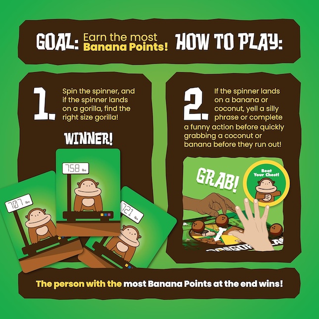 800 Pound Gorilla Card Game - Best Games for Ages 8 to 12