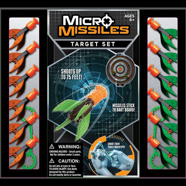 Micro Missiles Target Set - - Fat Brain Toys