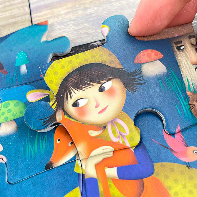 Enchanted Forest Observation Puzzle - Best for Ages 5 to 10