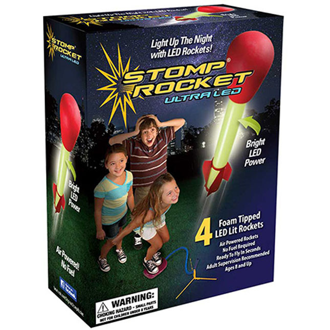 Ultra Stomp Rocket LED - - Fat Brain Toys