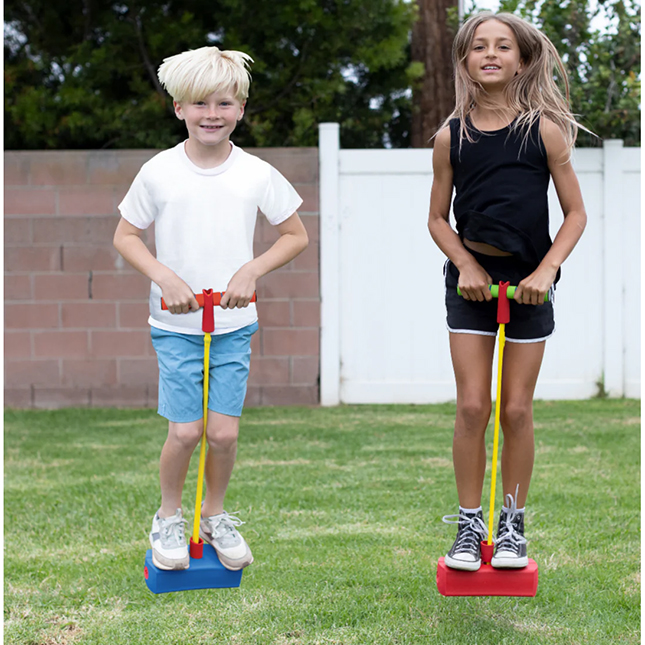 Stomp Rocket® Dueling Stomp Hoppers - - Fat Brain Toys