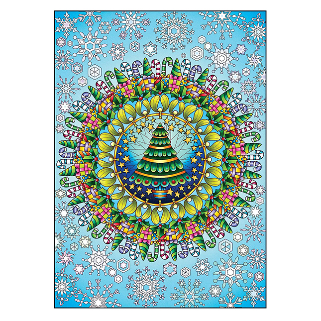 Creative Haven Entangled Christmas Coloring Book - - Fat Brain Toys