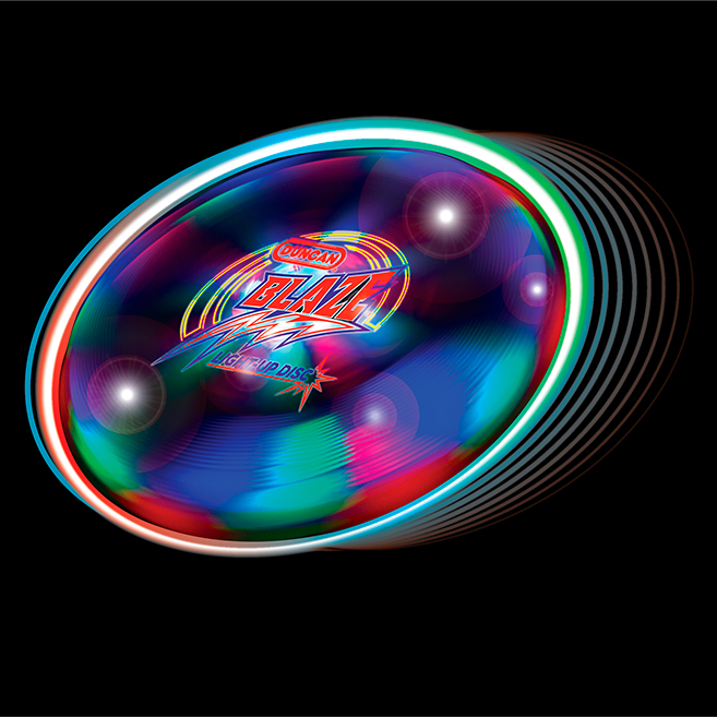 Blaze Light-Up Flying Disc - - Fat Brain Toys