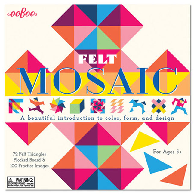 Felt Mosaic Game - - Fat Brain Toys