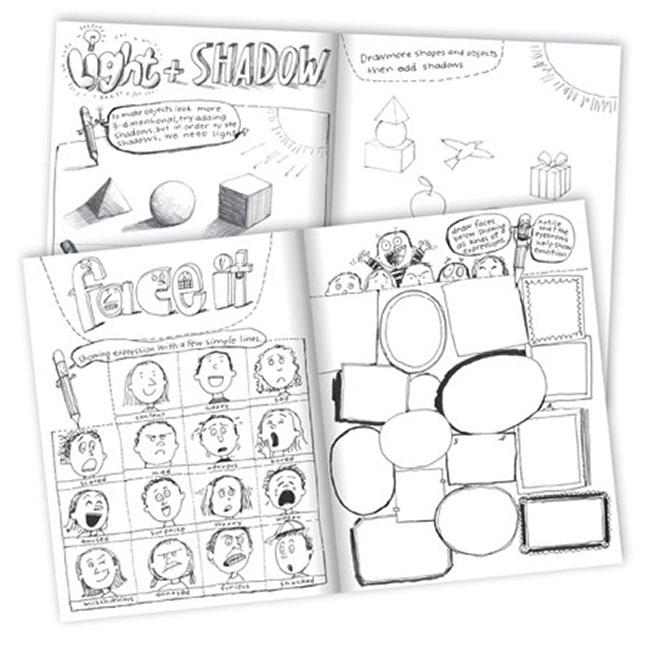 Drawing Book with Melissa Sweet - - Fat Brain Toys