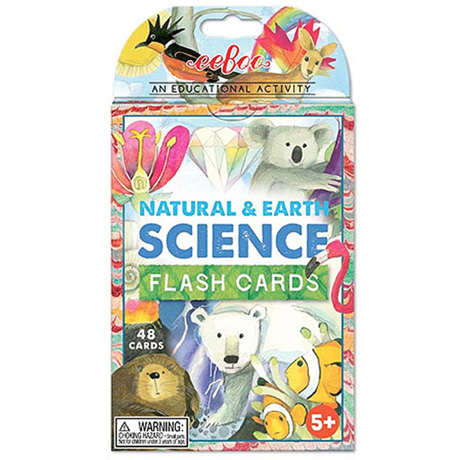 Natural & Earth Science Flash Cards - - Fat Brain Toys