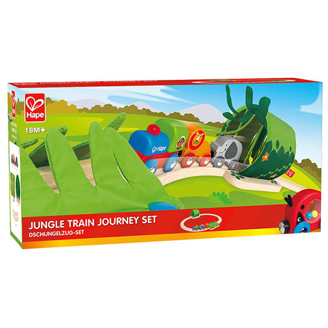 Jungle Train Journey Set - - Fat Brain Toys