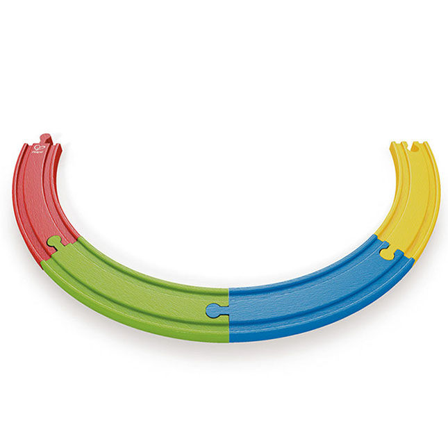 Rainbow Train Track Pack - - Fat Brain Toys
