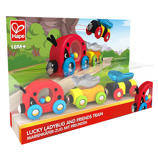 Lucky Ladybug and Friends Train - - Fat Brain Toys