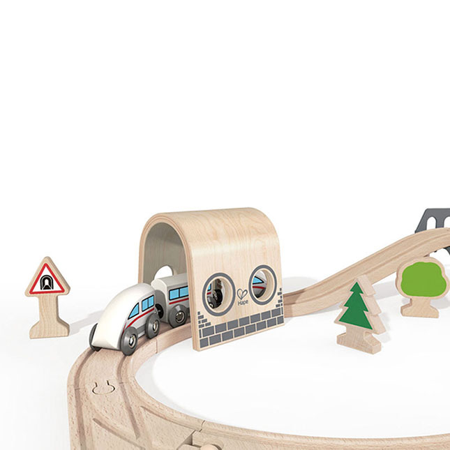 Double Loop Railway Set - - Fat Brain Toys