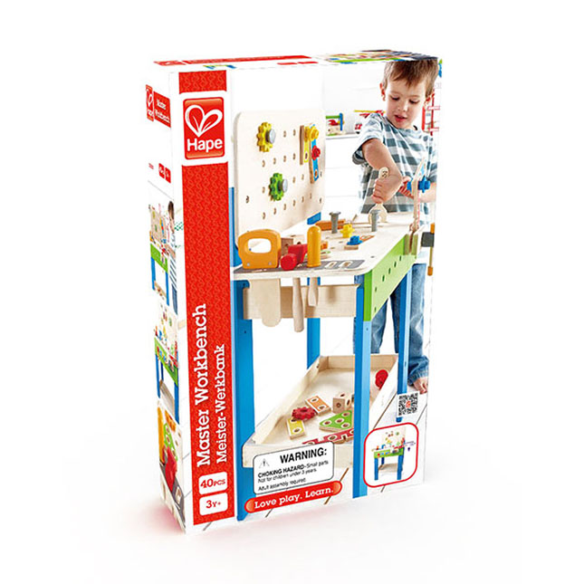 Hape Master Workbench - - Fat Brain Toys