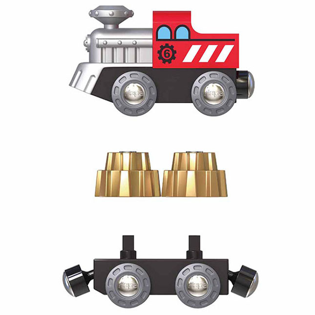 Cogwheel Train - - Fat Brain Toys