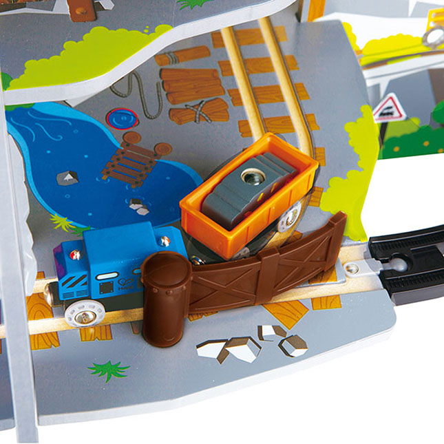 Mighty Mountain Mine Train Set - - Fat Brain Toys