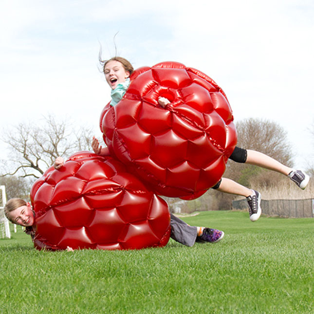 Belly Bump Ball - Deluxe - Set of 2 - - Fat Brain Toys