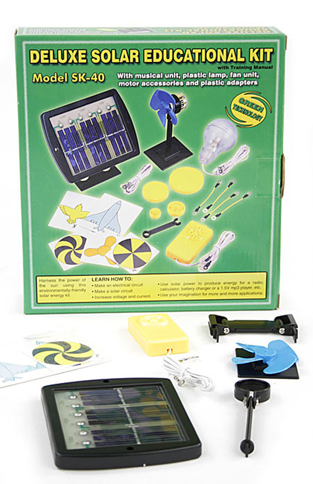 Solar Deluxe Educational Kit - - Fat Brain Toys
