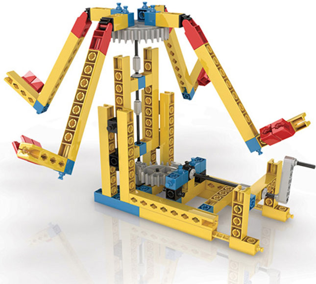 Engino Mechanical Series - Gears - - Fat Brain Toys