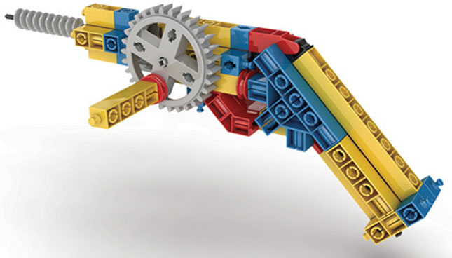 Engino Mechanical Series - Gears - - Fat Brain Toys