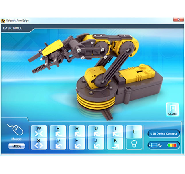 USB Interface for Robotic Arm - - Fat Brain Toys