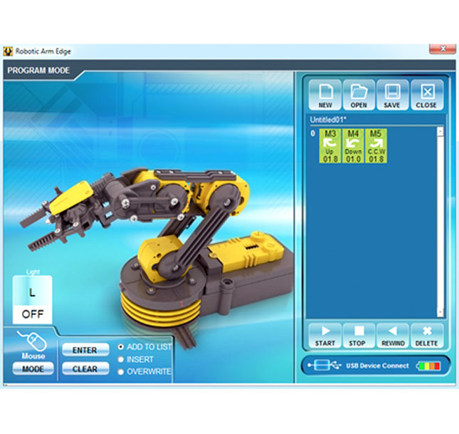 USB Interface for Robotic Arm - - Fat Brain Toys