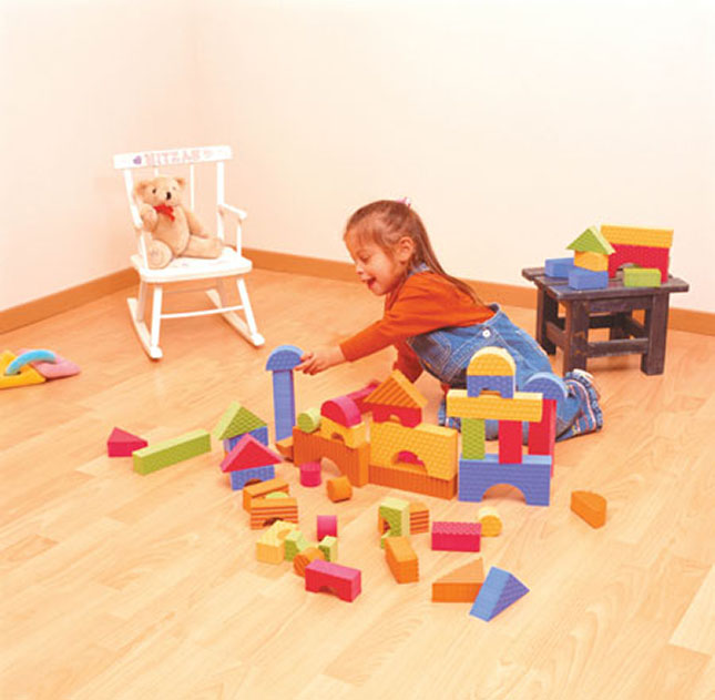 Textured Blocks - 20 pieces - - Fat Brain Toys