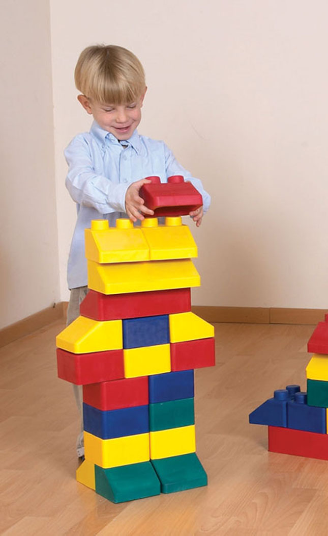 Edu Blocks - 26 pieces - - Fat Brain Toys