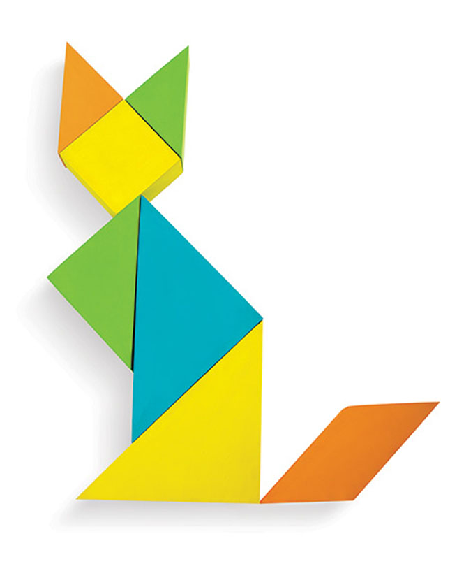 Giant Tangram - - Fat Brain Toys