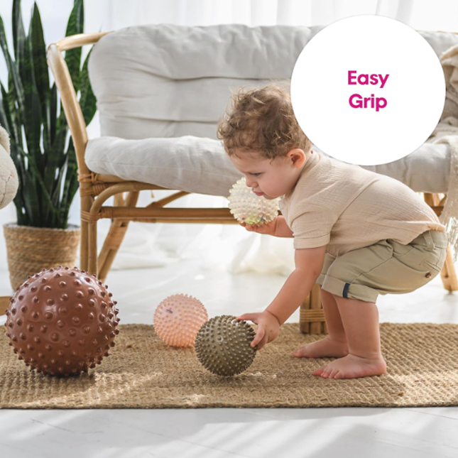 The Original Sensory Balls - Boho Chic 4inch - Best for Ages 1 to 2
