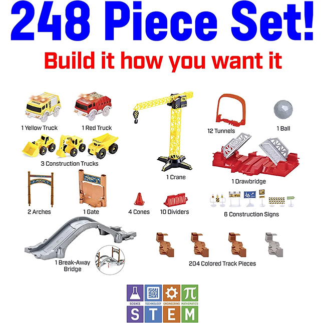 Snap Trax Construction Set - Best for Ages 3 to 8