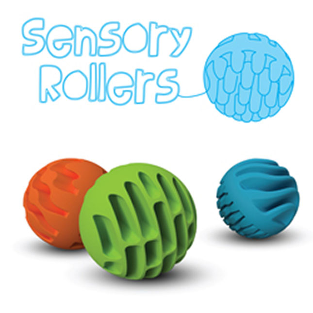 Sensory Rollers - Sensory Toys - Fat Brain Baby
