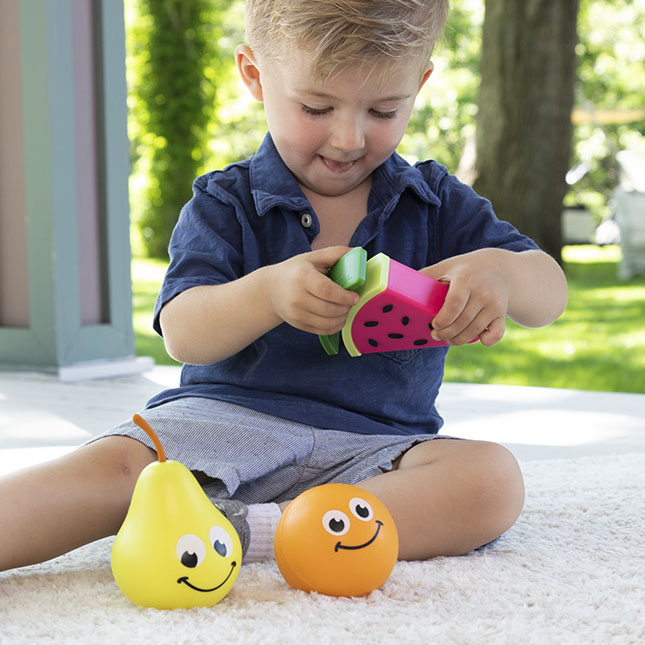 Fruit Friends 3-in-1 Toddler Toy - Baby Gear - Fat Brain Baby