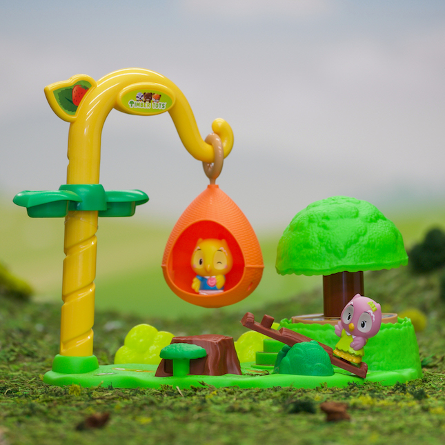 Timber Tots Enchanted Park - - Fat Brain Toys