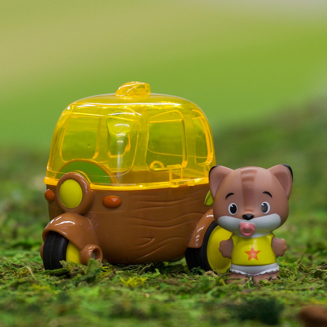 Timber Tots Side Car - - Fat Brain Toys