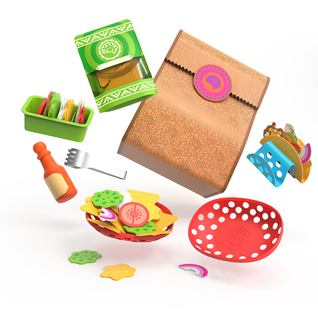 Pretendables Nacho Set - Best Imaginative Play for Ages 3 to 7