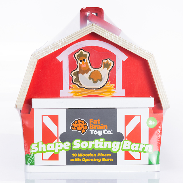 Shape Sorting Barn - Best Early Learning Toys for Babies - Farm Toys