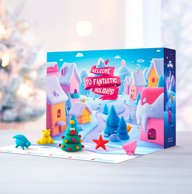 Hey Clay Advent Calendar - Best Arts & Crafts for Ages 3 to 10
