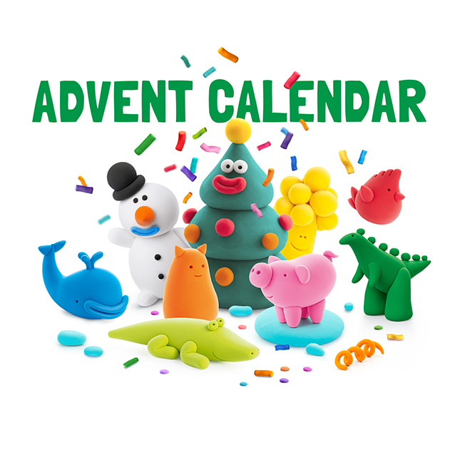 Hey Clay Advent Calendar - Best Arts & Crafts for Ages 3 to 10