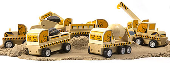 Lil' Diggers Construction Combo Pack 1 - - Fat Brain Toys