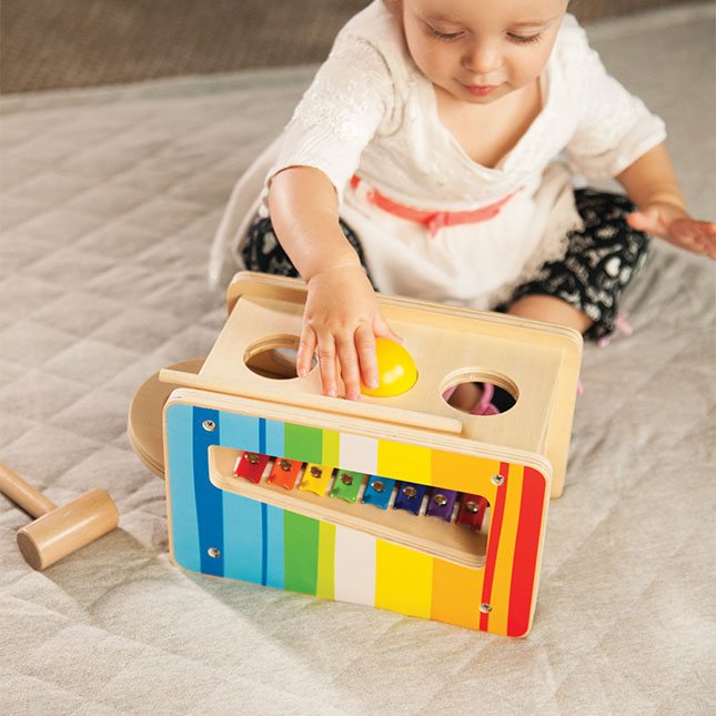 My Little Mozart Musical Bench - - Fat Brain Toys